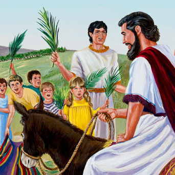 Jesus Rides Into Jerusalem | Bible Story