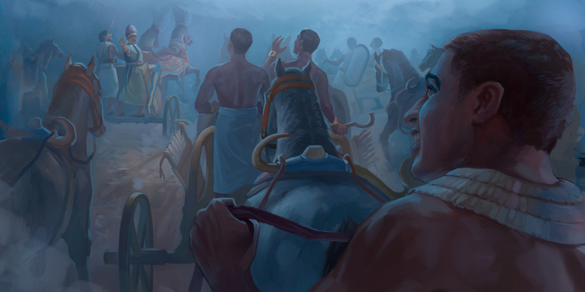 La mer Rouge se sépare en deux | Histoires bibliques pour enfants