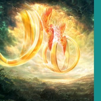 La región celestial de Dios