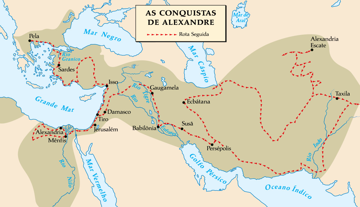 Mapa Do Imperio Helenistico Império Bizantino Toda Matéria