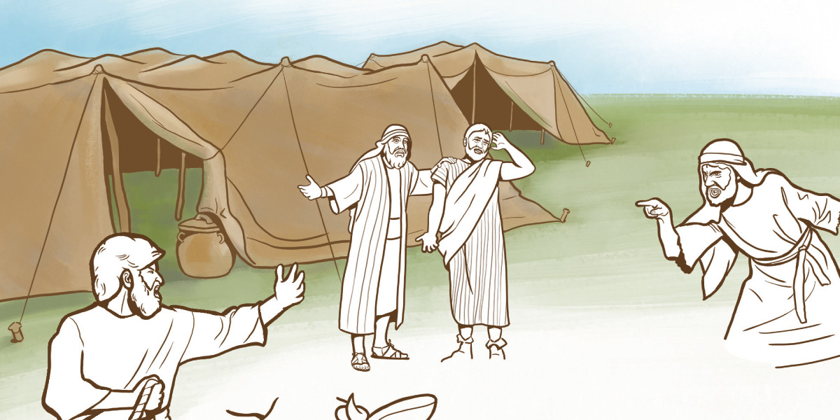 Abraham Makes Peace With Lot | Family Picture Activities