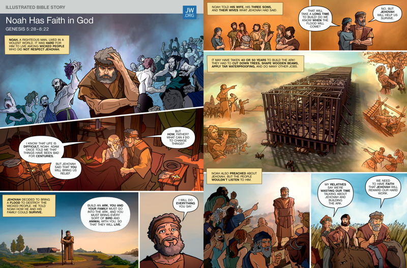 Diagram Of Noahs Ark Propheciesindaniel Jw Family Worship Jehovah