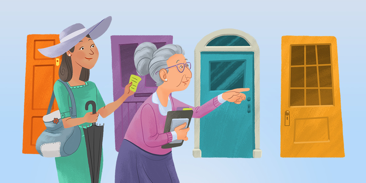 Sang nr. 83 – “Fra hus til hus” | JW.ORG børnesange