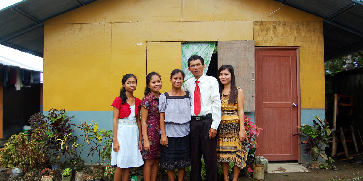 Ìjì líle nílùú Haiyan: Àwọn Tí Ìjì Ba Ilé Wọn Jé Rílé Tuntun Kó Sí
