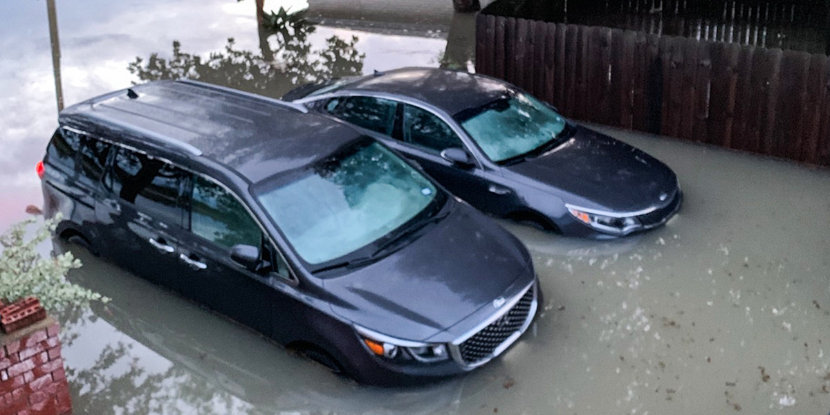 High Winds and Flooding Strike South Texas