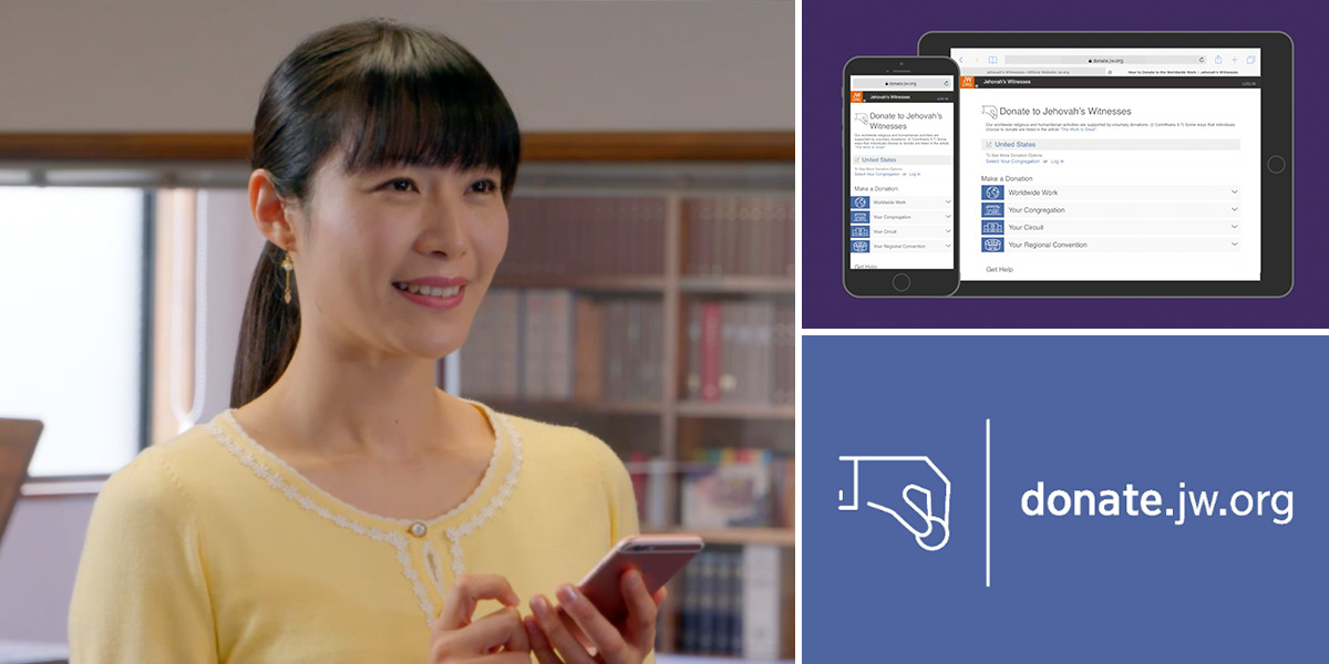 Making Electronic Donations in View of COVID-19 Precautions