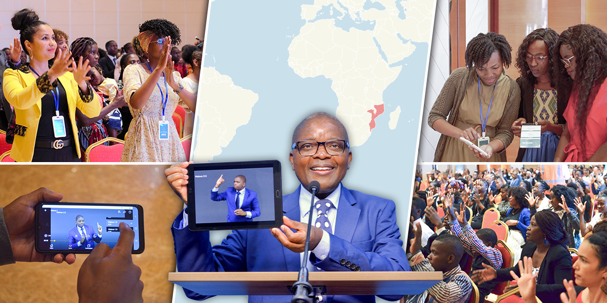 Book of Matthew Released in Mozambican Sign Language