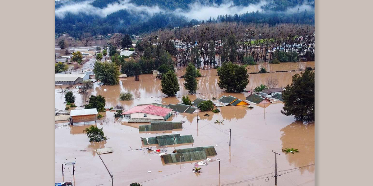 Southern Chile Battered by Heavy Flooding