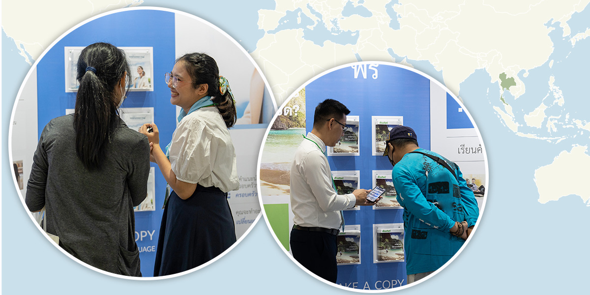 Pa Chiwoneskero cha Mabuku ku Bangkok, Ŵakaboni ŵa Yehova Ŵakalongosora ...