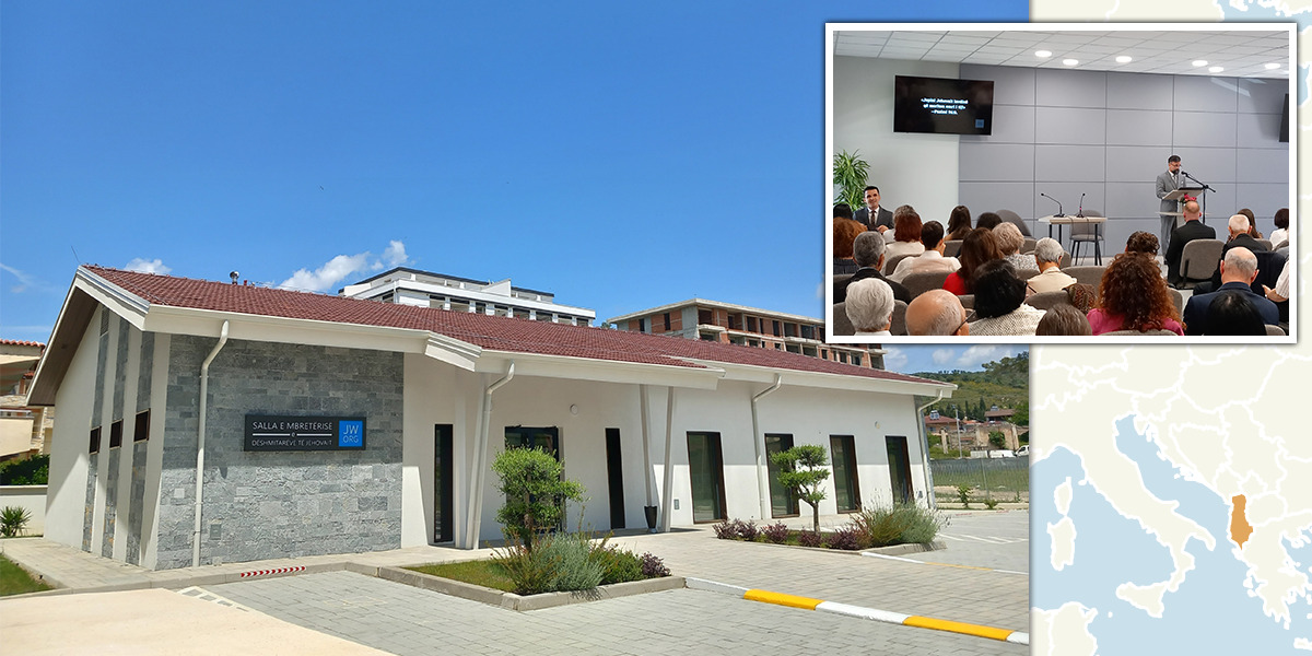 Witnesses in Albania Dedicate First Kingdom Hall Built Outside of ...