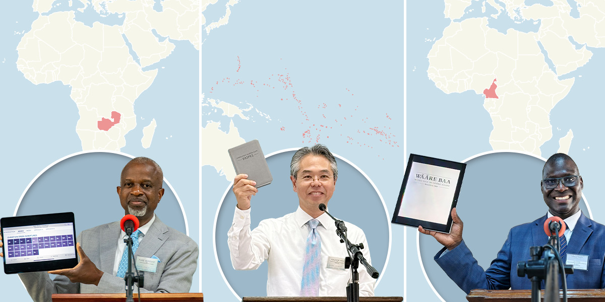 Bybelboeke in drie tale gedurende September 2025 vrygestel